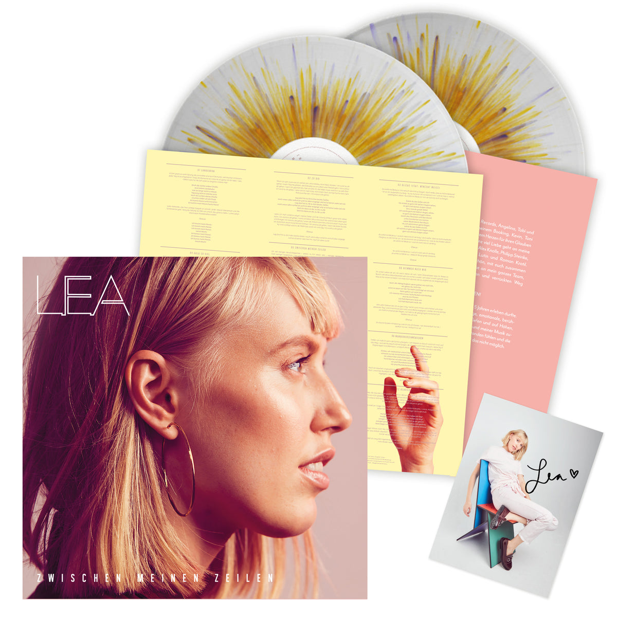Zwischen Meinen Zeilen - Re-Edition (Vinyl) – LEA Shop
